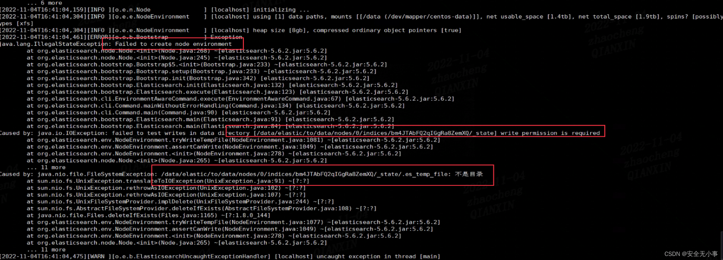 Elasticsearch无法创建新进程“unable To Create New Native Thread”unable To Create New Native Thread 2240