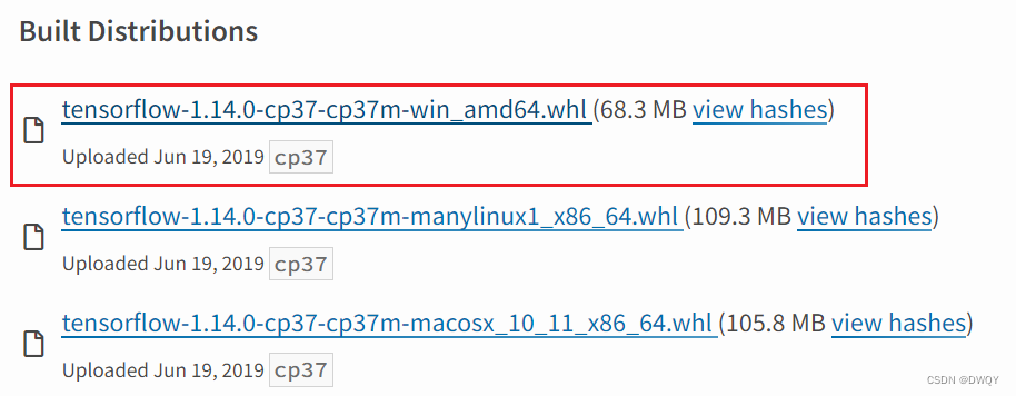 Window10下anaconda安装tensorflow114cpu版 Csdn博客 
