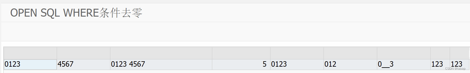 新语法之OPEN SQL_into table @data-CSDN博客