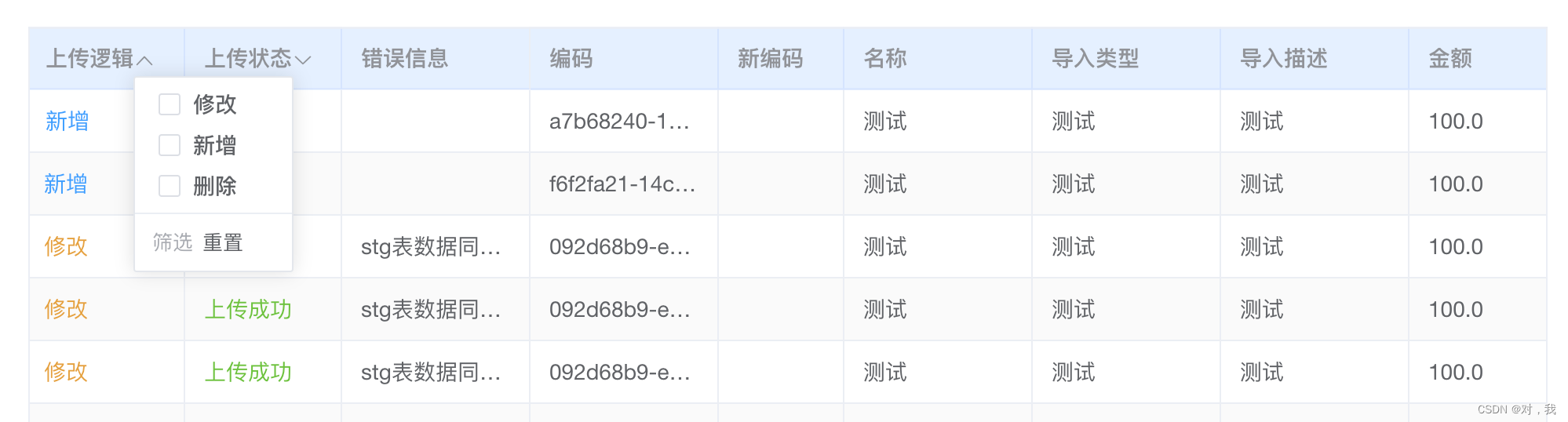 Element Ui:el Table 表头筛选elementui表头筛选表格数据 Csdn博客