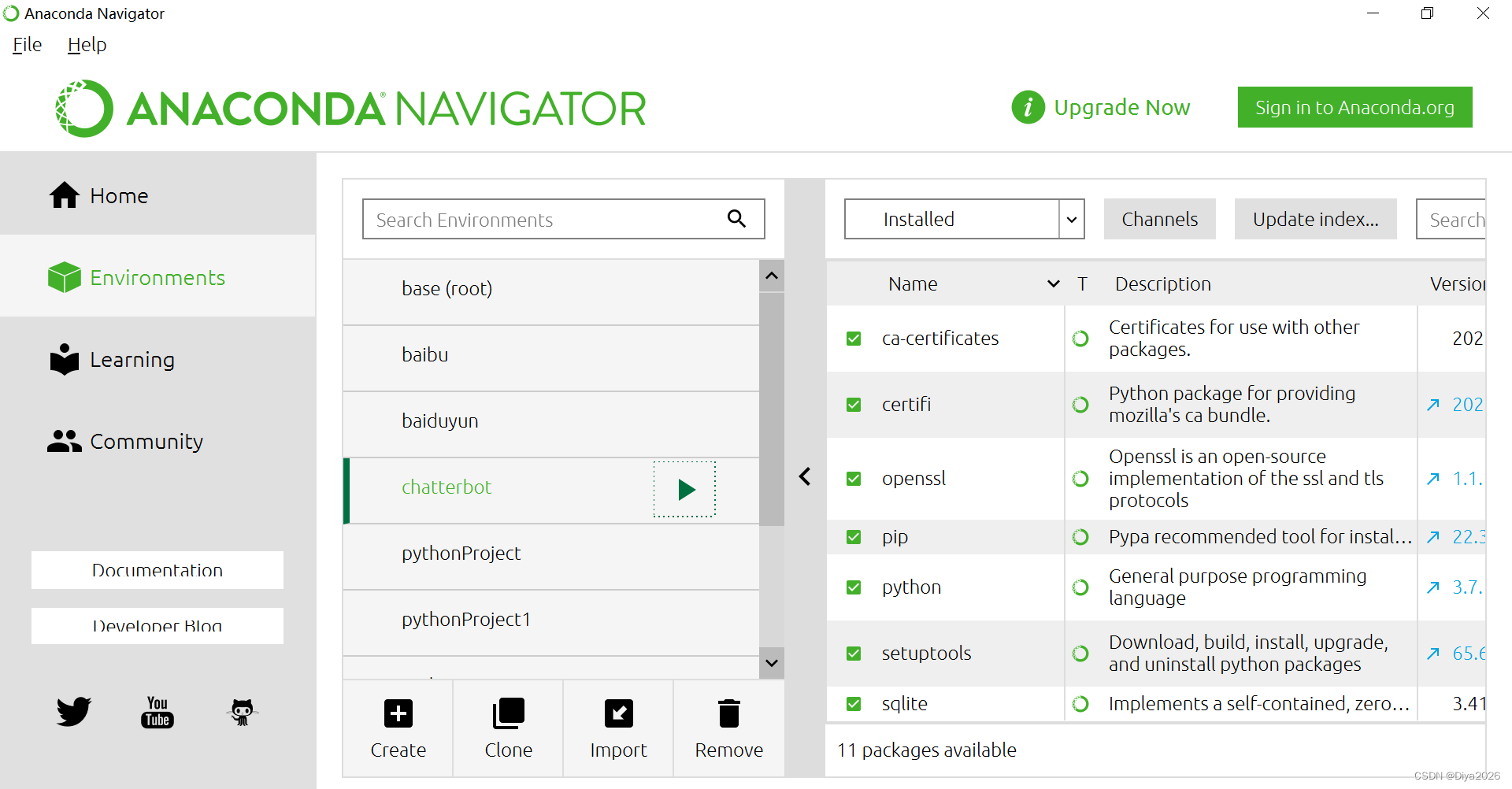 菜鸟级安装chatterbot--亲测有效！！！_chatterbot安装-CSDN博客