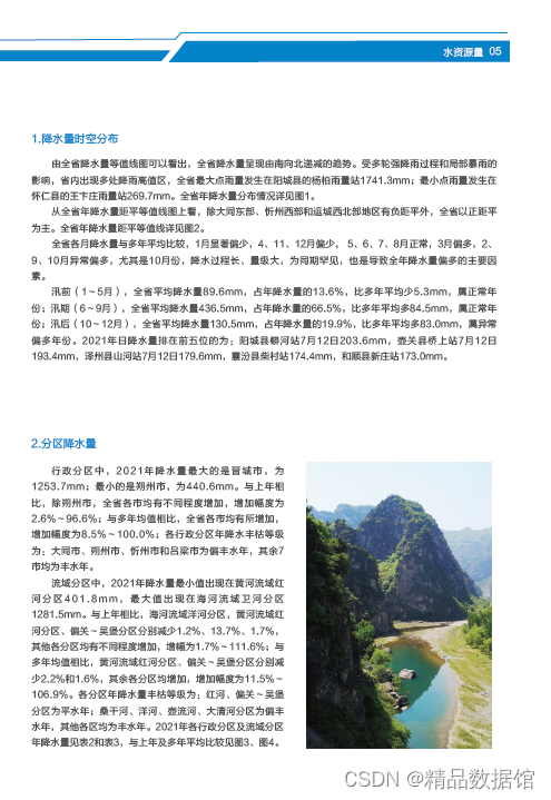 山西省水资源公报（2011-2021）-CSDN博客