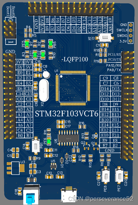 【开源电路】STM32F103VCT6开发板-CSDN博客