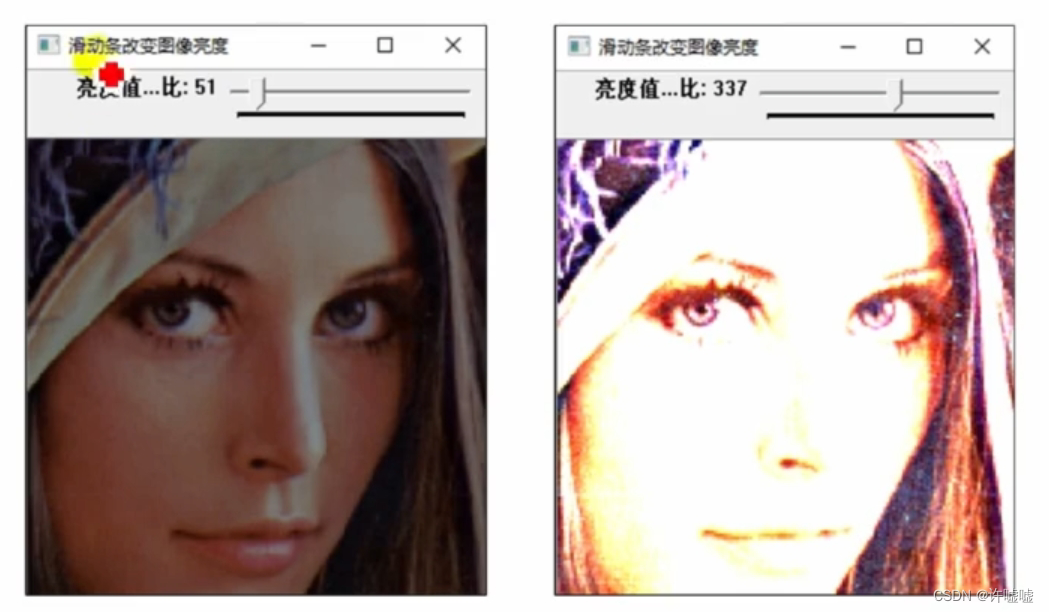 Opencv26 创建滑动条 Csdn博客
