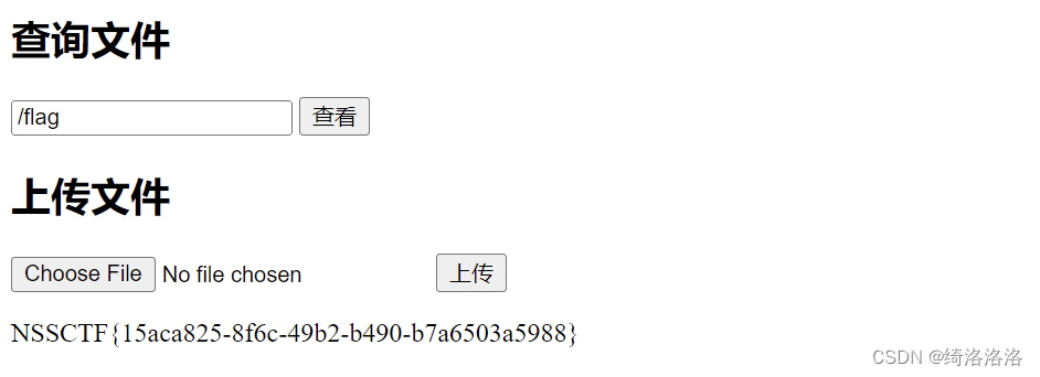 NSSCTF Round#4 Web WP_ctf命令执行it works!-CSDN博客