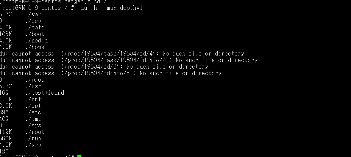 df -h 和 du -h --max-depth=1 查出的磁盘大小不一致-CSDN博客
