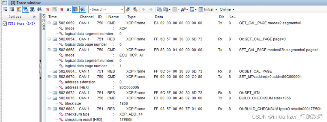 XCP实战系列介绍16-XCP标定过程指令解析_xcp指令详解-CSDN博客