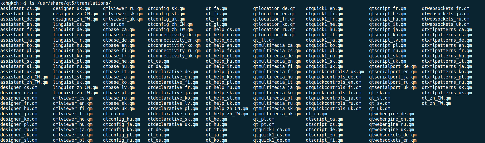 Qt 系统下的qm翻译文件_qt官方中文翻译文件-CSDN博客