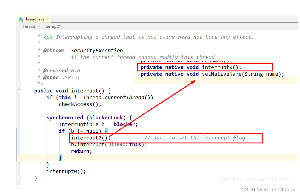 线程中断机制 interrupt、isInterrupted、interrupted方法_interrupt和isinterrupted-CSDN博客