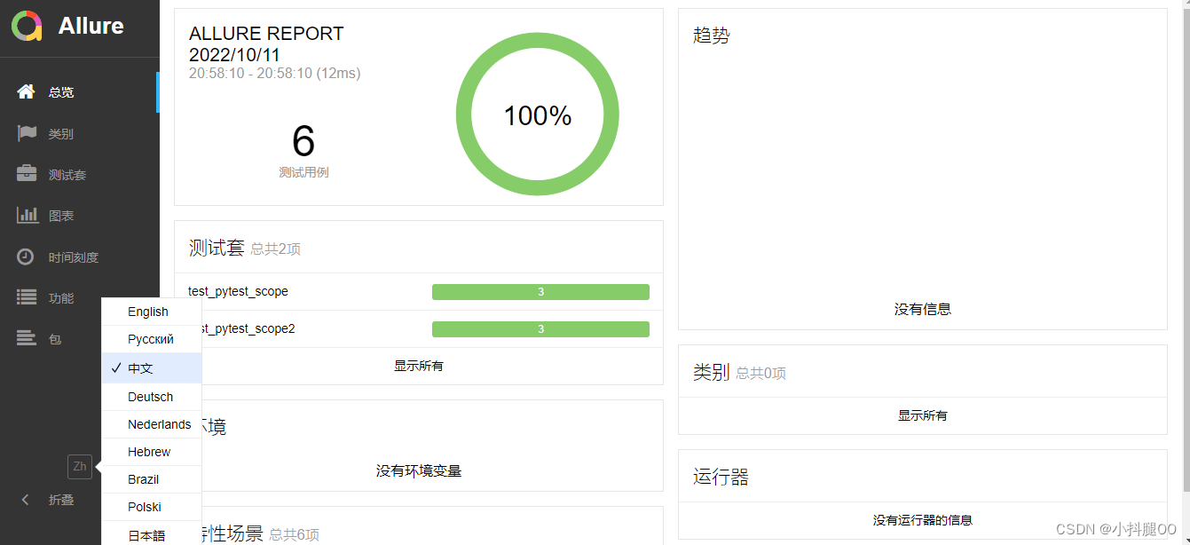Python集成allure测试报告python集成测试 Csdn博客