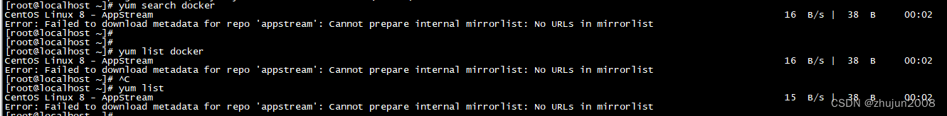 Centos8 重置AppStream源_centos8stream换源-CSDN博客