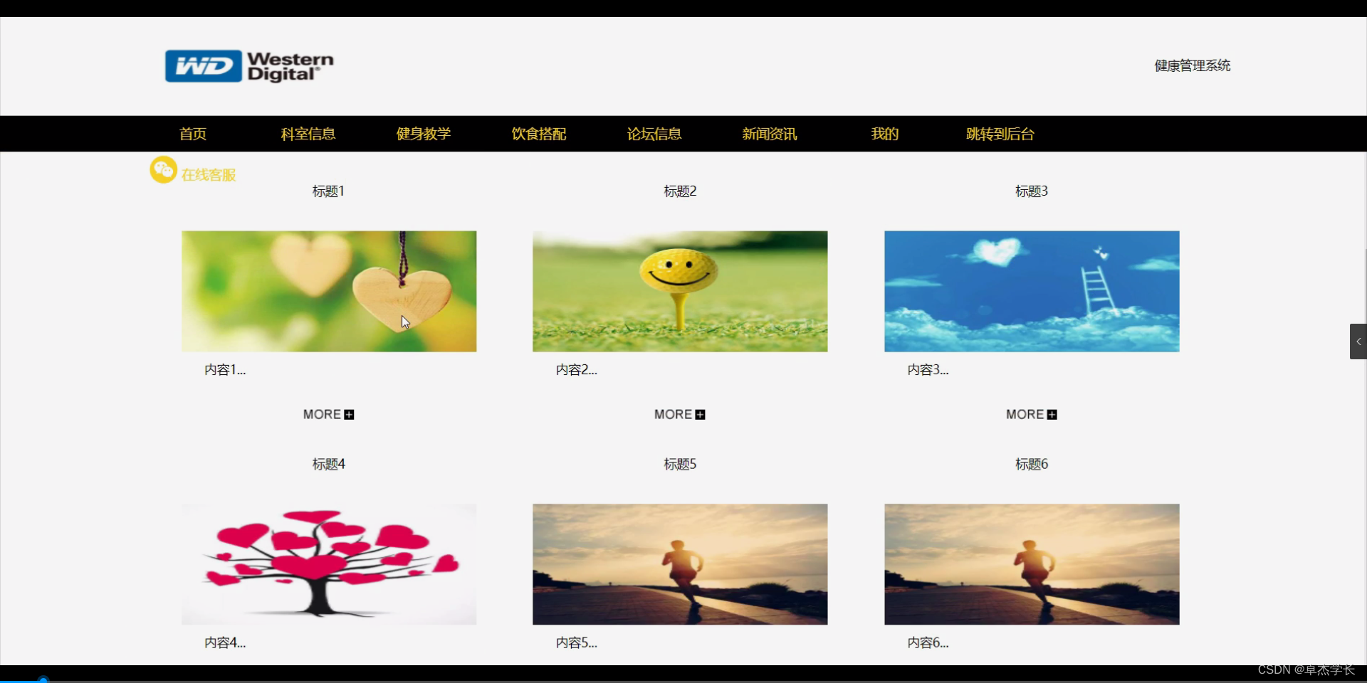 附源码 Java毕业设计健康管理系统(系统lw)java健康管理系统 Csdn博客