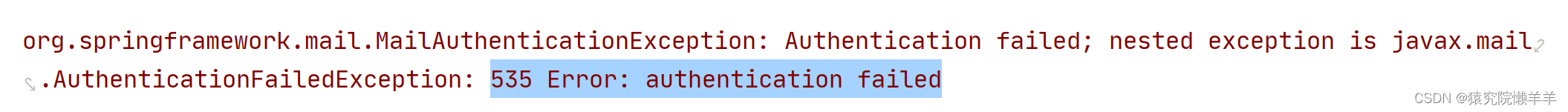 535 Error: authentication failed_max connection attempts exceeded - 535 error: auth-CSDN博客