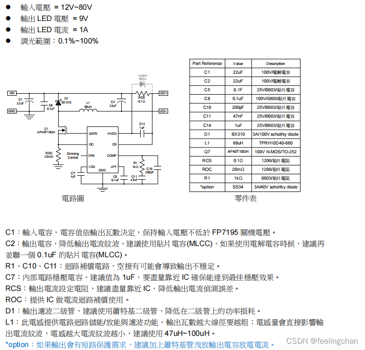 FP7195大功率内部转模拟全程无频闪调光DC-DC恒流芯片-CSDN博客