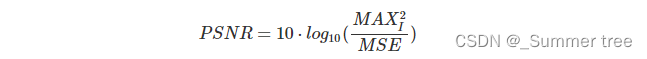 图像评价指标——PSNR、SSIM、FID、KID_fid和kid-CSDN博客