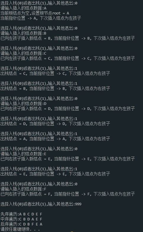 数据结构非递归创建二叉树c语言如何采用非递归方法创建二叉树。 Csdn博客