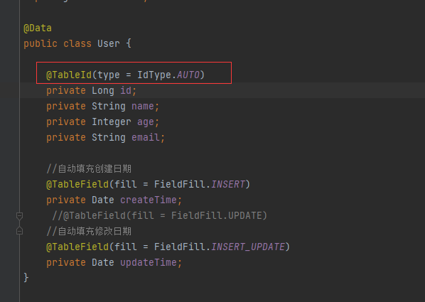 使用 @TableId(type = IdType.AUTO)报错_使用type = idtype.auto发生主键冲突-CSDN博客