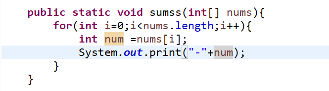 for(int i:nums){.....}的含义_for (int i : nums)-CSDN博客