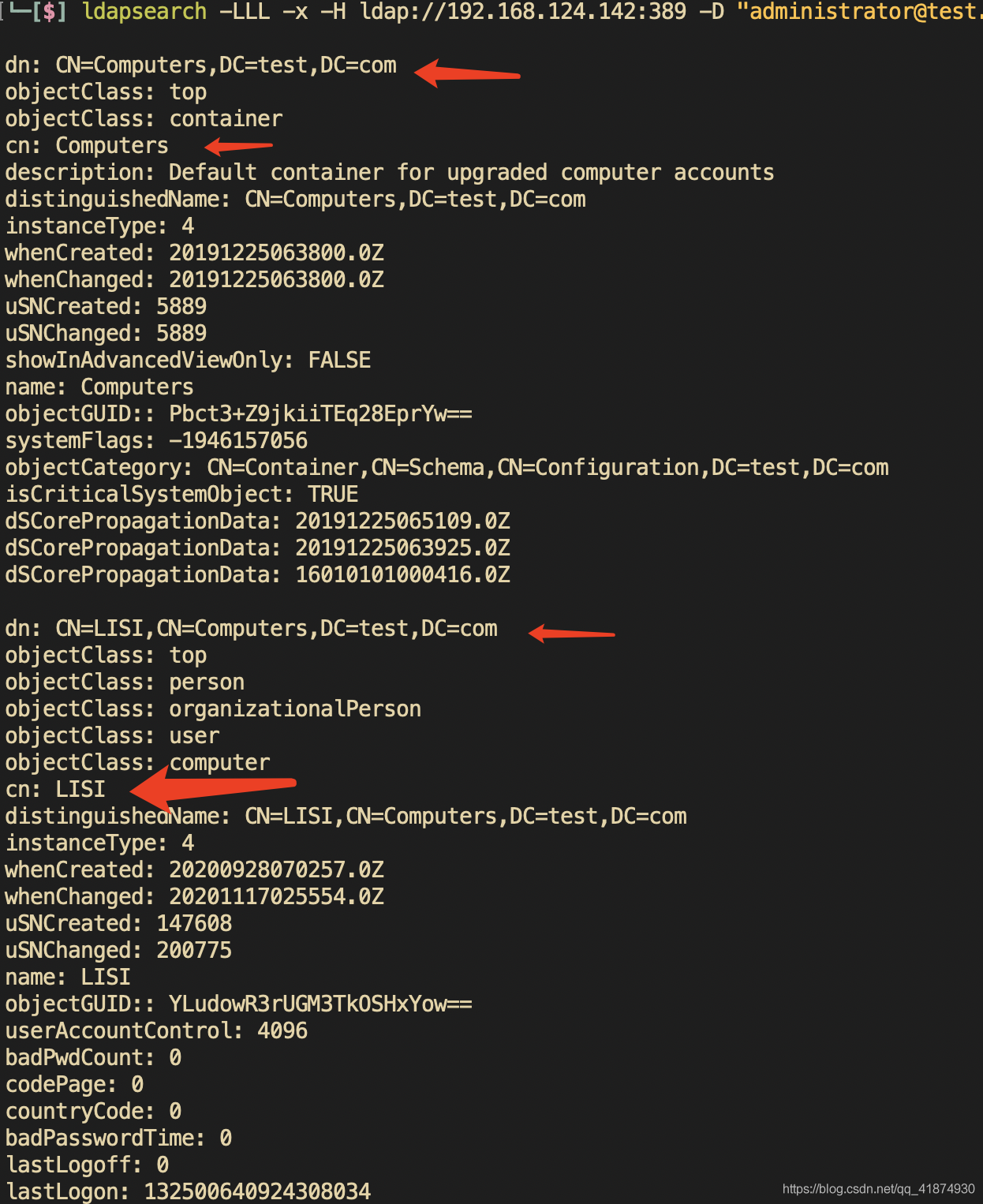 渗透测试-LDAP目录服务攻击_ldap browser 内网渗透-CSDN博客