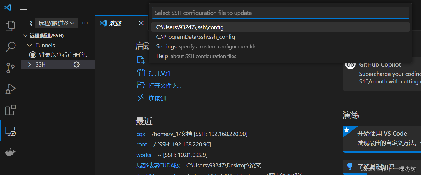 visual Studio Code 远程连接 Vmware Workstation Pro 16Linux虚拟机_visual studio 连接vmware-CSDN博客