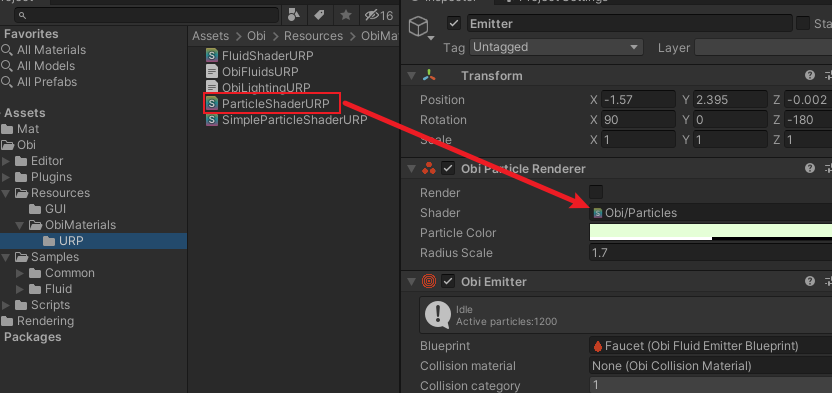 Obi Fulid对于URP支持注意事项_unity obi fluid下载-CSDN博客