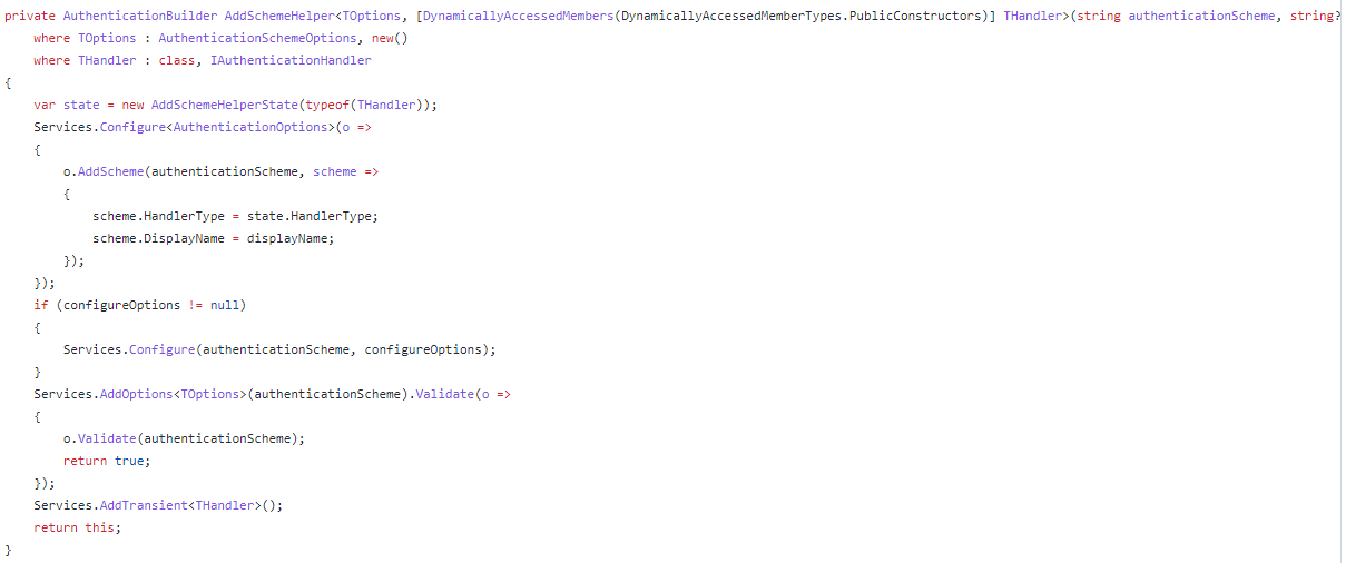 Net6授权认证源码详解(一) Addauthentication Csdn博客