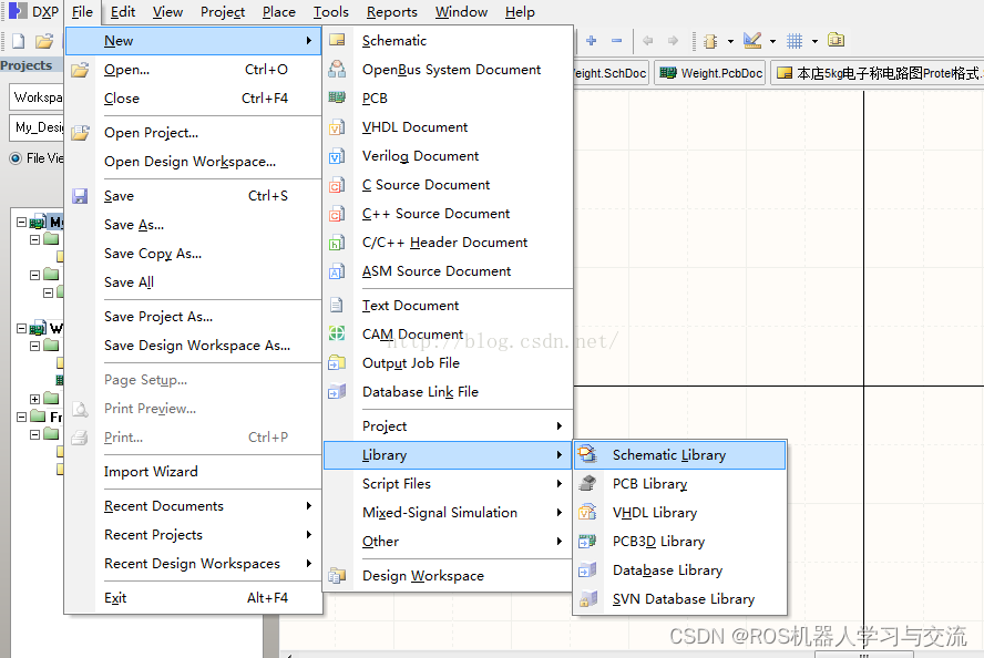 AD09 DXP保姆级教程系列——003、使用原理图库_ad09自己画元器件-CSDN博客