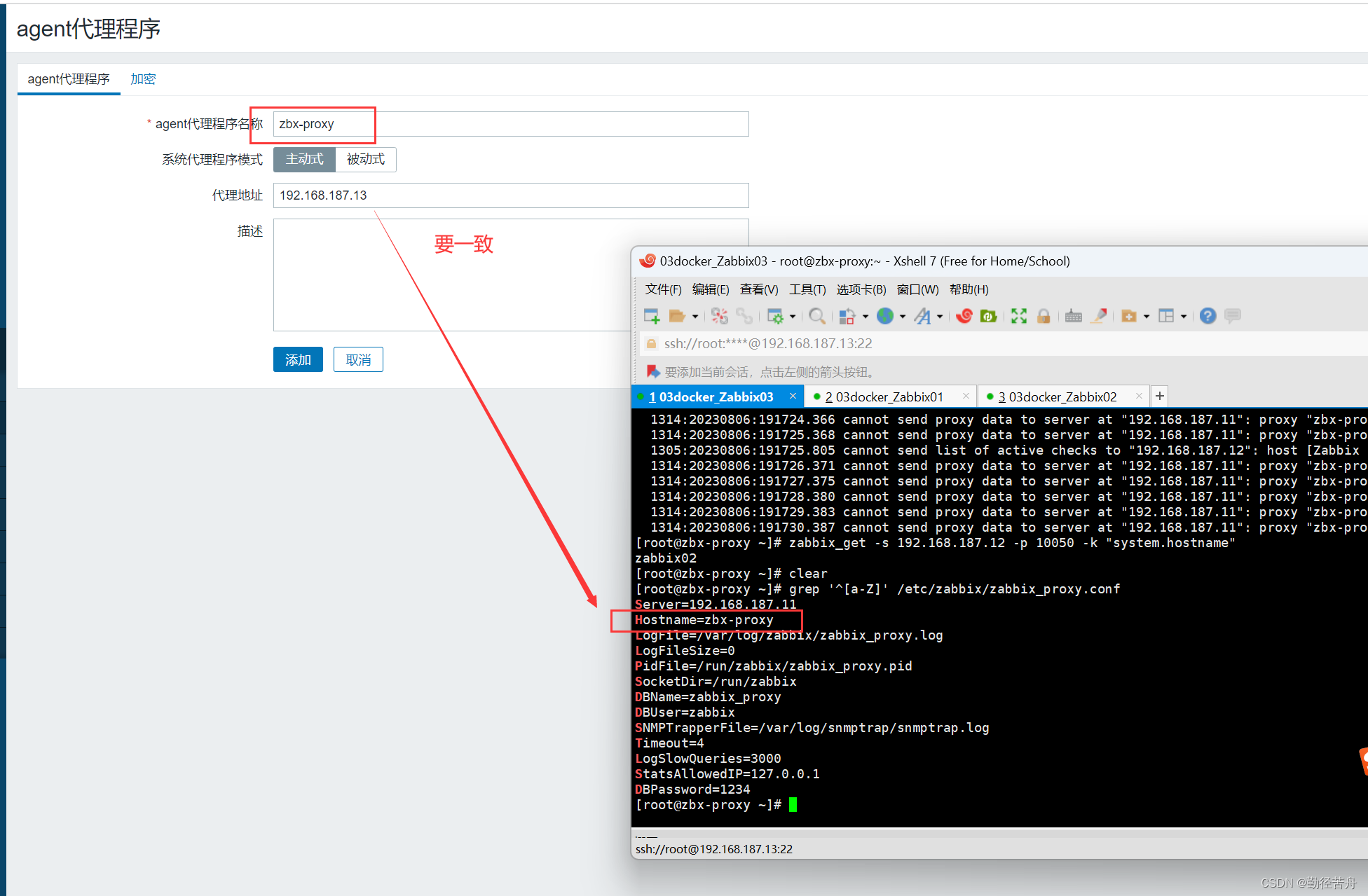 Zabbix 基础 462 进阶 Proxy代理 配置zabbix Proxy配置 Csdn博客