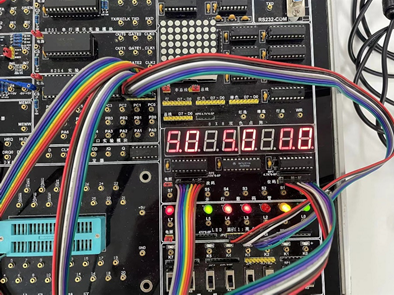 [微机原理]多点模拟量计算机数据采集实验-CSDN博客