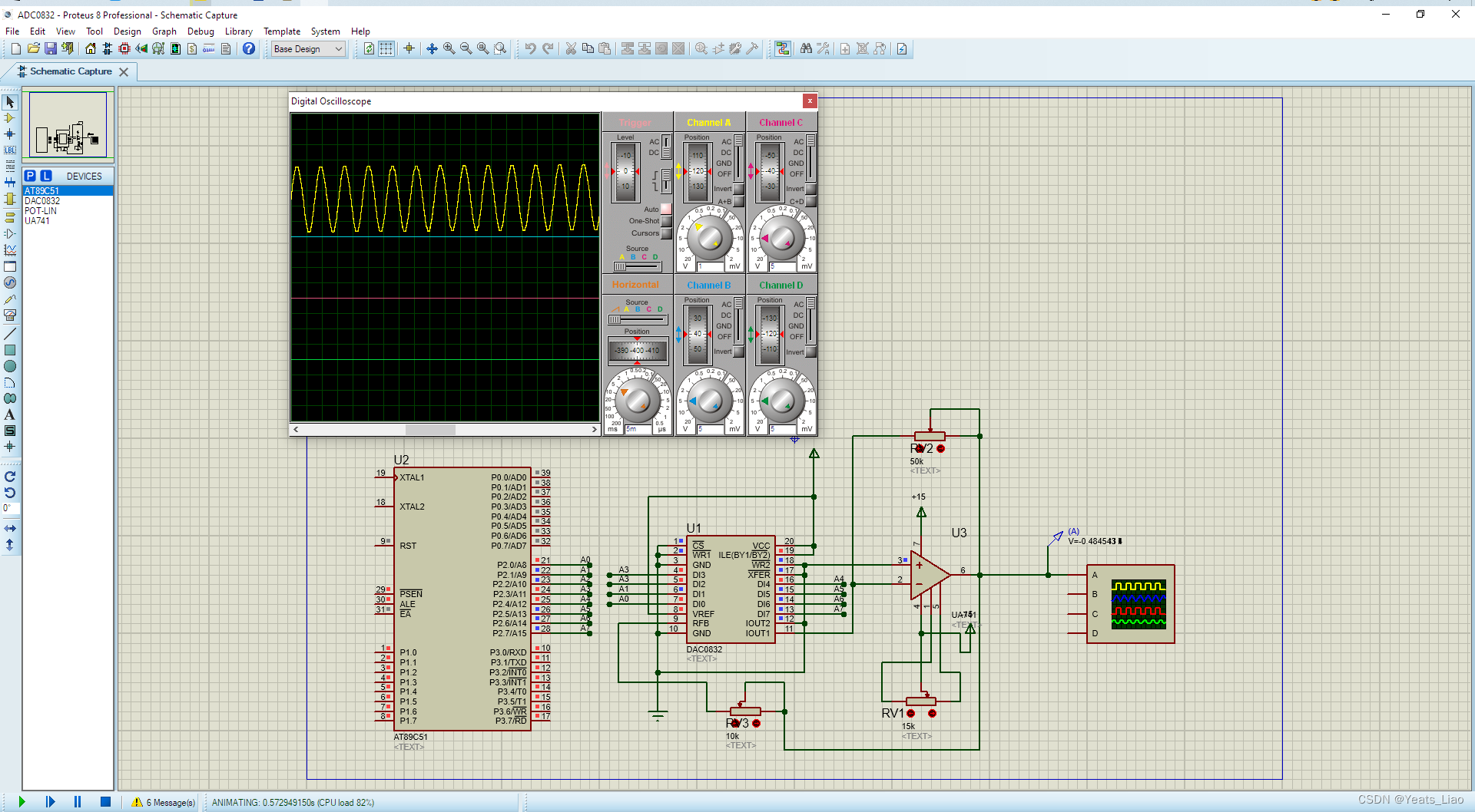 STC51单片机-多功能信号发生器设计-物联网应用系统设计项目开发_单片机设计输出同等测试电信号-CSDN博客
