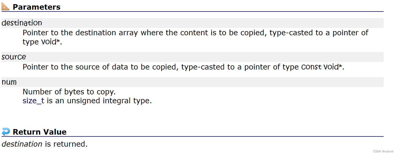C进阶：内存函数memcpy, memmove, memcmp_memcpy和memcp-CSDN博客
