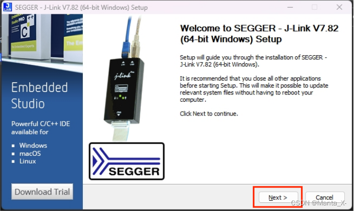 【JLink】【JFlash】全网最详细JLink烧写流程！含驱动安装流程及烧写步骤_stm32_Manta_X--GitCode 开源社区