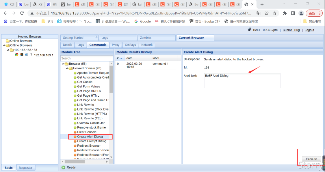 kali2021安装beef-xss和使用_kali beef-xss-CSDN博客