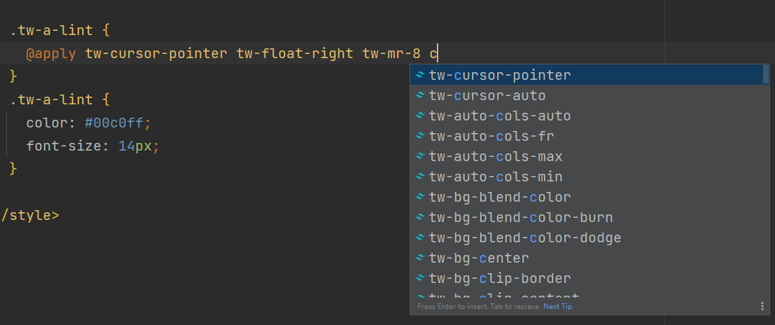 webstorm tailwind 不智能提示的解决方法_webstorm tailwindcss-CSDN博客
