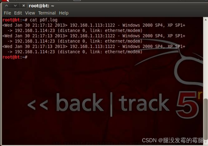 主机系统识别_p0f-CSDN博客