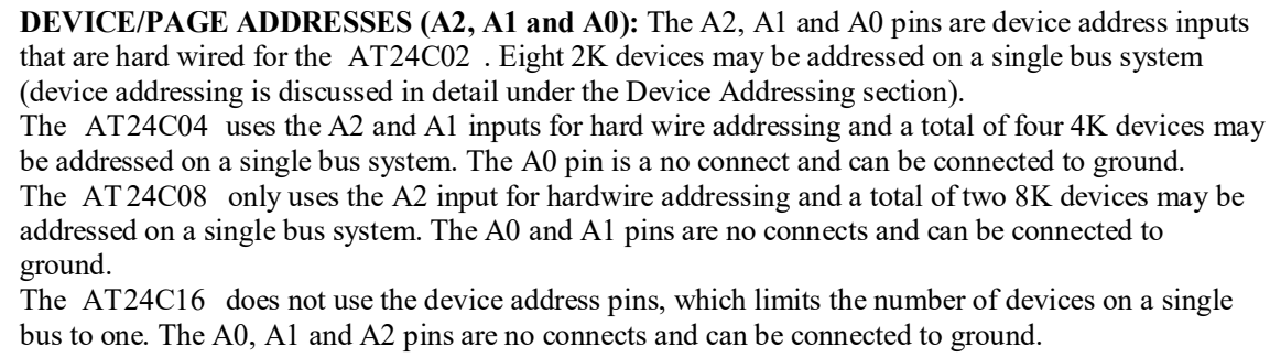 Arduino AT24C02详解读写地址位_at24c02 arduino 读-CSDN博客