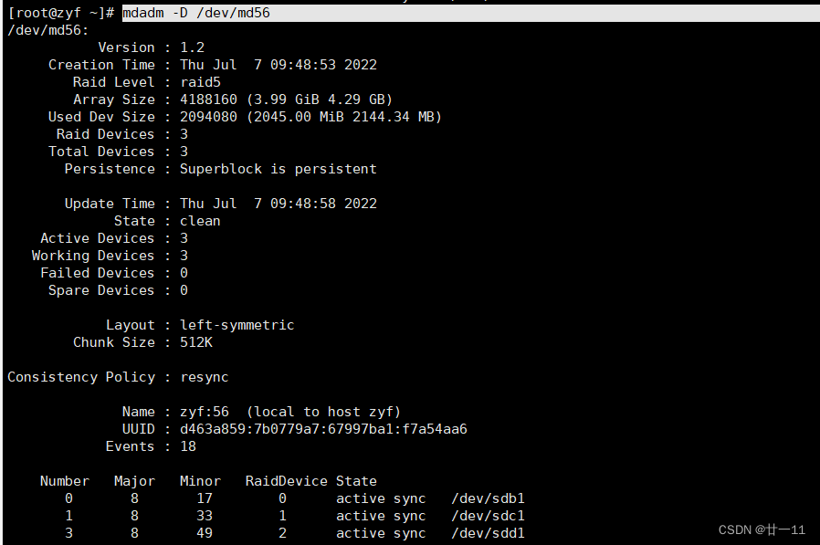 在RAID上搭配LVM使用_vm raid+lvm-CSDN博客