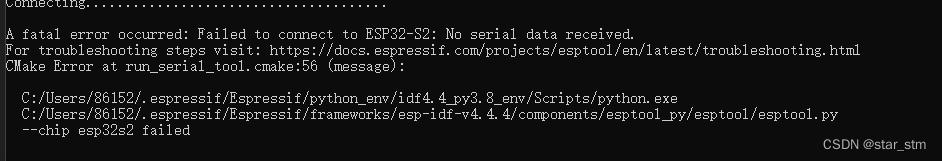 烧录esp32遇到No serial data received_no serial data received.-CSDN博客