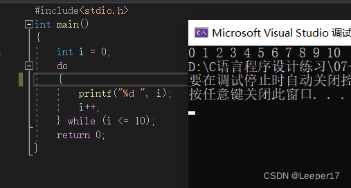 【C语言基础】认识do while语句和goto语句_goto语句能跳出do while-CSDN博客
