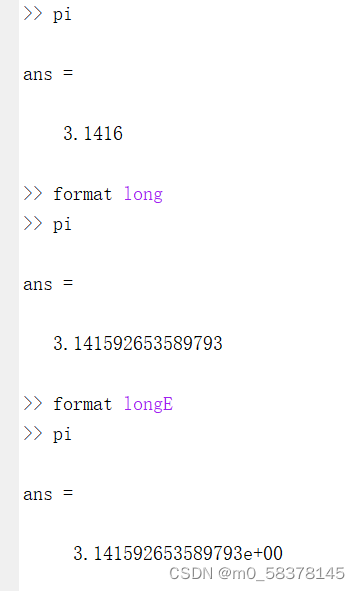 Matlab——基础操作 加减乘除_matlab加减乘除怎么输入_m0_58378145的博客-CSDN博客