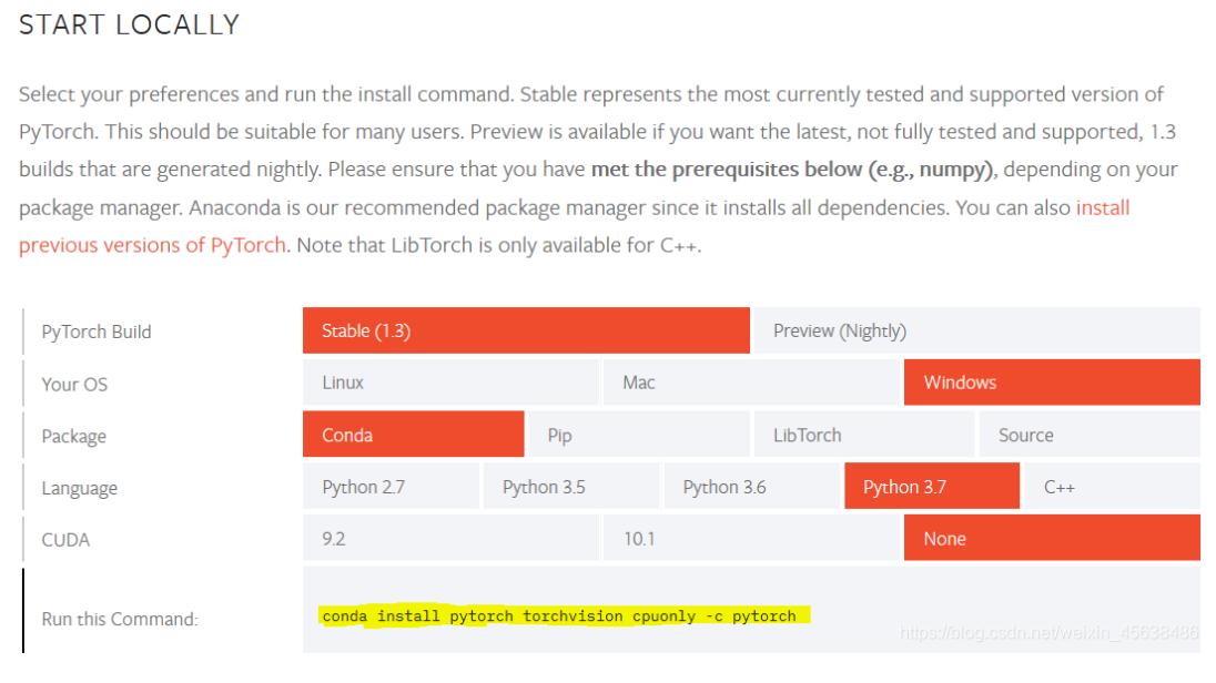 Day1 pytorch深度学习环境搭建（cpu版本）_pytorch环境搭建cpu-CSDN博客