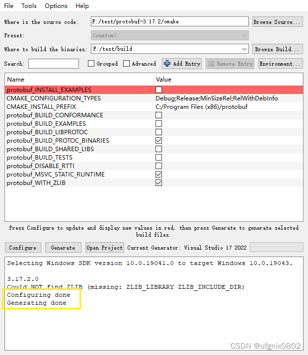 Windows平台visual studio2022运行protoBuf_vs2022编译protobuf-CSDN博客