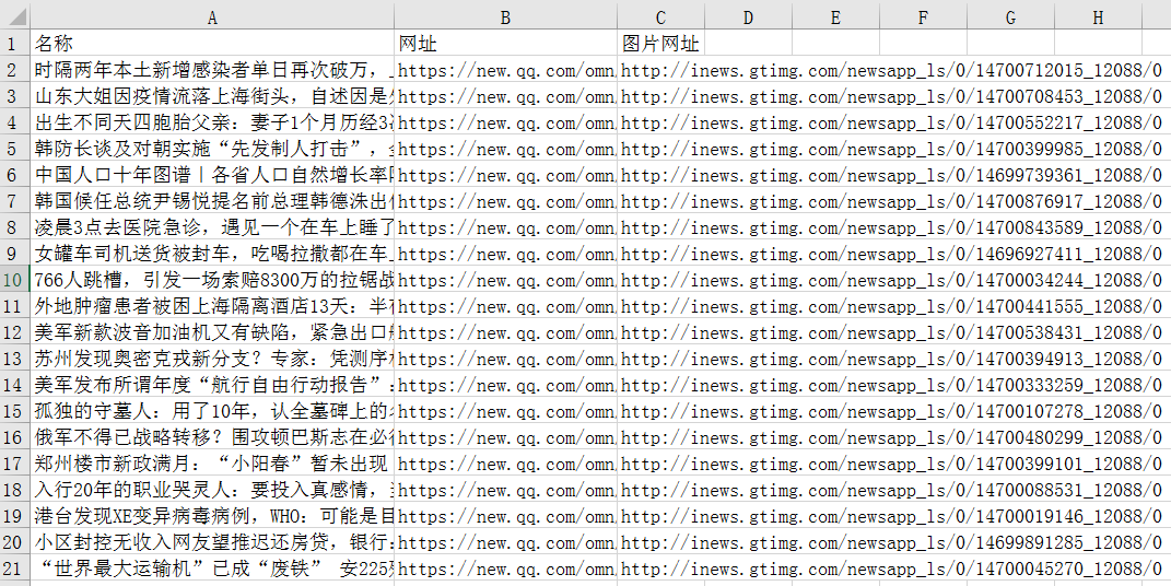 小福利，带你python爬取数据并存为excel文件python将爬取的数据存到excel Csdn博客