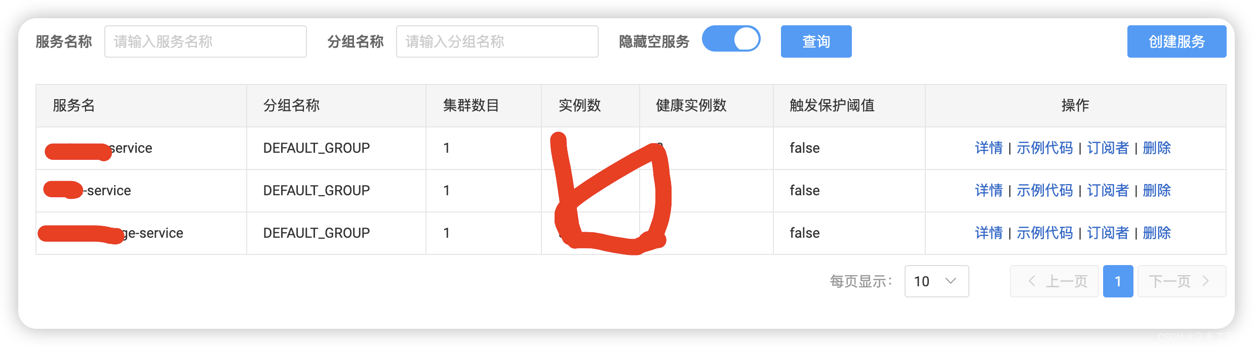 java.lang.RuntimeException: com.netflix.client.ClientException: Load balancer does not have ...