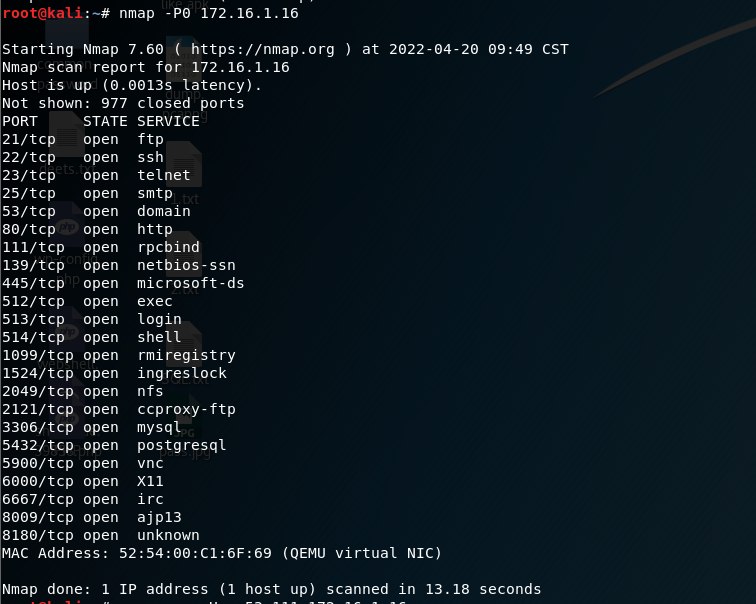 nmap扫描渗透测试(详细解析)_nmap 扫描结果说明-CSDN博客
