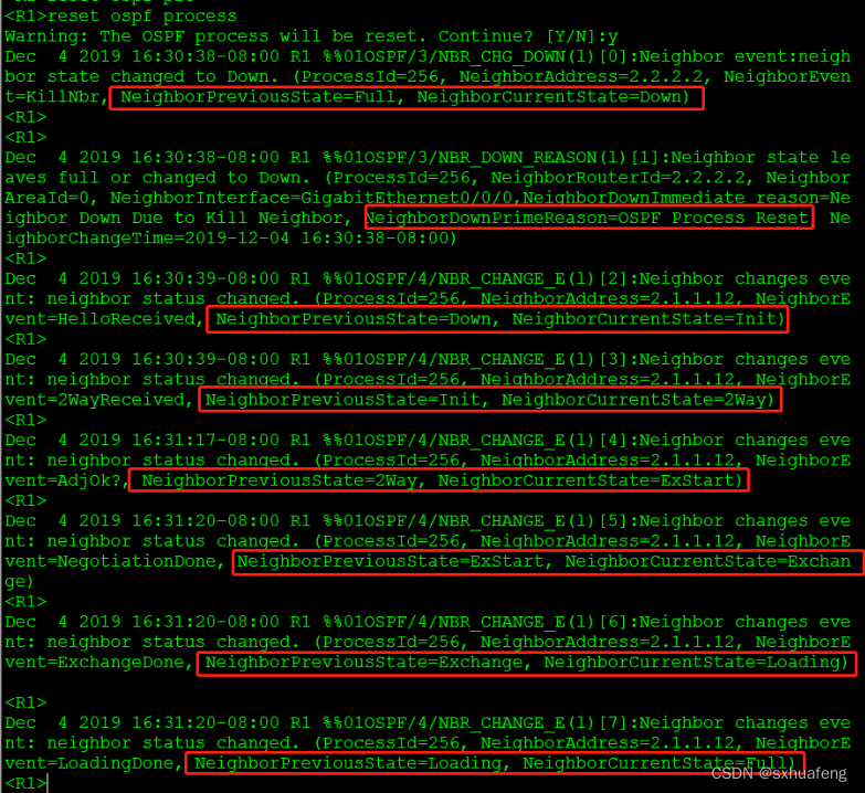 【HCIP 07】OSPF 邻居状态机和 DR 选举_h3c ospfdr选举规则-CSDN博客