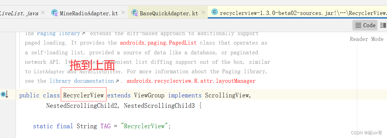 The minCompileSdk (33) specified in a dependency‘s AAR metadata (META-INF/com/android/build ...