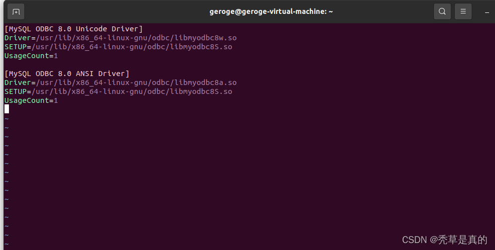 Ubuntu20.4 ODBC连接数据库_ubuntu odbc-CSDN博客
