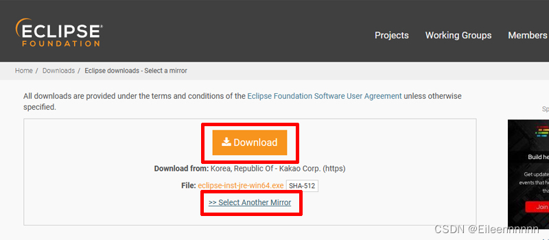 Eclipse下载及安装、Java EE插件安装-CSDN博客