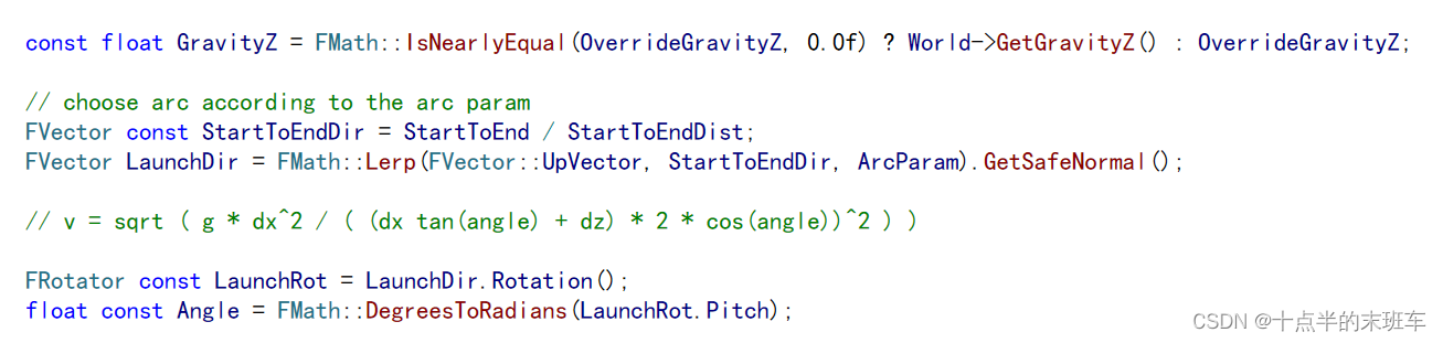 UE4SuggestProjectileVelocity_CustomArc_ue4 suggest projectile velocity-CSDN博客